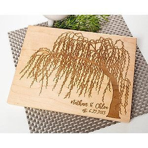 Personalized Cutting Board -Willow Tree - Perfect for 9 Year Anniversary Gift