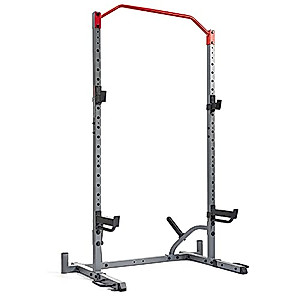Sunny Health & Fitness PowerVersa Series All-In-One Strength Training Squat Rack And Bench Power Cage - SF-XF921041