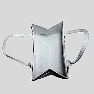 Foldable Diaper Bag Caddy Organizer Portable Car Diaper Caddy for Baby Boy Includes Removable Dividers Large Diaper Caddy Organizer for Changing Table Movable Felt Diaper Caddy for Car