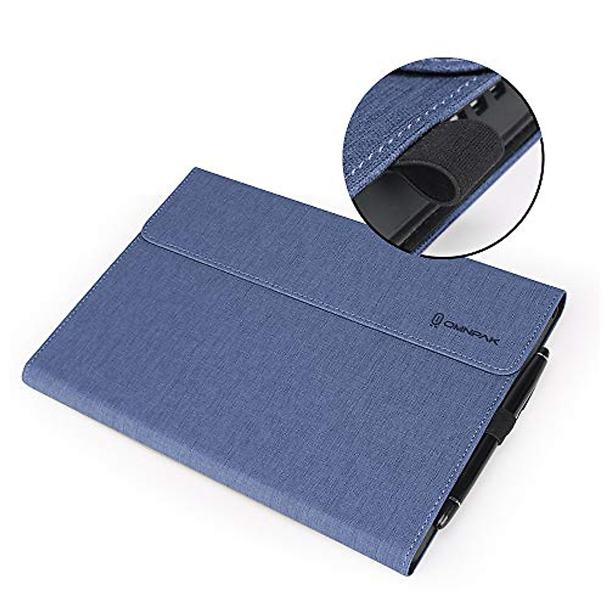 Omnpak Case and Covers for 13 Inch New Surface Pro X(2021/2020/2019),Multiple Angle Slim Light Shell Cover-Compatible with Type Cover Keyboard（Keyboard Not Included）
