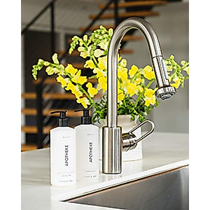 APOTHEKE Liquid Soap - Plant-Based (10fl oz) - Made in the USA (Magnolia Bouquet)