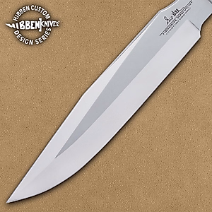 Gil Hibben United Cutlery Sub-Hilt Fighter Knife & Sheath | 5Cr15Mov Stainless Steel Blade | Bloodwood Handle | Stainless Steel Guard | 14 1/8" Length