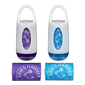 Munchkin Arm & HammerDiaper Bag Dispenser and Bags, 2-Count