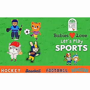 Let's Play Football! A Lift-a-Flap Board Book for Babies and Toddlers, Ages 1-4 (Chunky Lift-A-Flap Board Book)