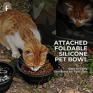 FURBULOUS Collapsible Outdoor Cat House for Cats and Puppies, Pet Shelter Waterproof, Cold and Windproof, Scratch-Resistant, Easy to Assemble Stray Cats Shelter(S)