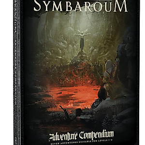 Free League Publishing Ruins of Symbaroum: Adventure Compendium 5e - Seven RPG Adventures Suitable for Levels 1-8, Free Leage Publishing, Roleplaying Game, New Maps, Stories & Content