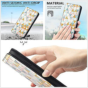 HUANGTAOLI Flip Case for Oppo Find X2 Neo, Built-in Magnetic Closure with Card Slots Phone Cover for Oppo Find X2 Neo