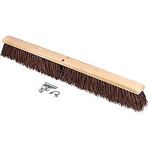 SPARTA Flo-Pac Garage Brush Floor Brush for Cleaning, 36 Inches, Brown, (Pack of 6)