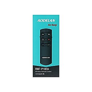 AODELAN Camera Remote Control Remote Shutter Commander for Sony ZV-E10,FX3,A1,a6100, a6400, a6600, a7C, a7 III, a7R III, a7R IV, a9, a9 II, DSC-RX0 II, DSC-RX100 VII, ZV-1; Replace Sony RMT-P1BT
