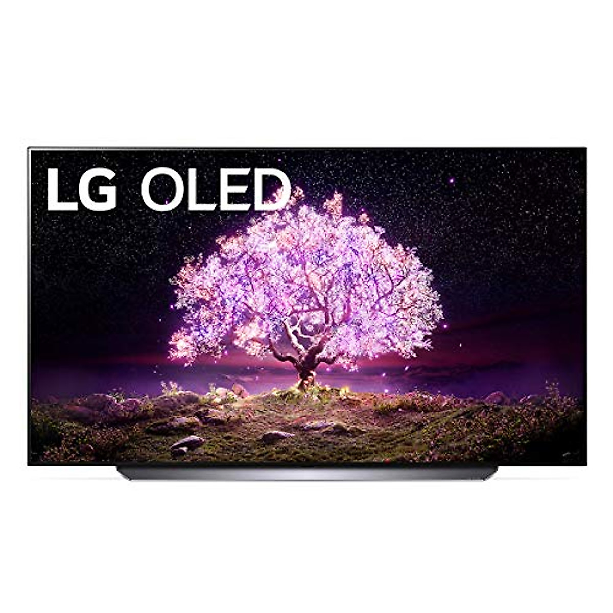LG OLED C1 Series 55” Alexa Built-in 4k Smart TV (3840 x 2160), 120Hz Refresh Rate, AI-Powered 4K, Dolby Cinema, WiSA Ready, Gaming Mode (OLED55C1PUB, 2021)