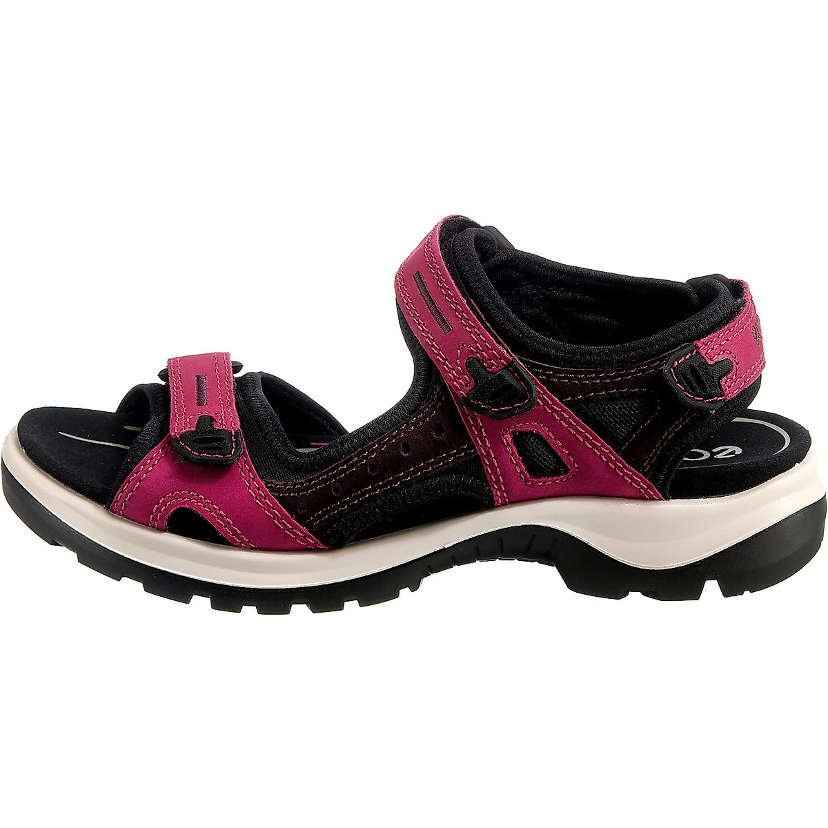 ECCO Women's Athletic Sandals, Sangria/Fig, 4 UK