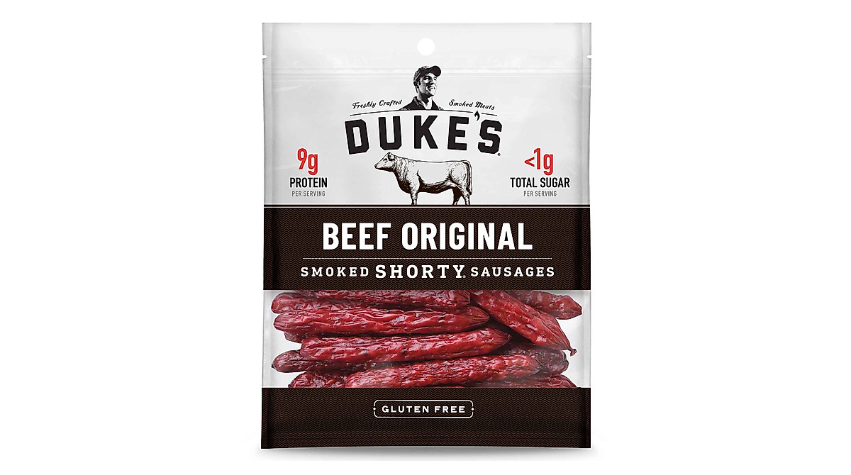 Duke's Beef Smoked Shorty Sausages — Keto & High Protein Snack