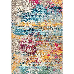 nuLOOM Monet Modern Area Rug, 7' 10" x 10' 10", Multi