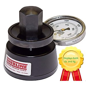Sherline Hydraulic Tongue Weight Scale (5781) DISPLAYS Both 0-5000lb and 0-2250 Kg. Very Stable