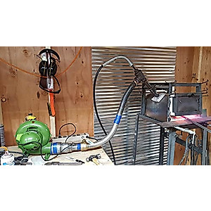 110V 250W US Style Electric Blacksmith Forge Blower Blacksmithing Coal Forge Fan air Blower Tools with 125CFM