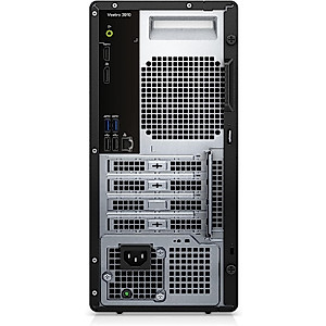 Dell Vostro 3910 Business Desktop Computer, 12th Gen Intel 4-Core Processor(Up to 4.3Ghz), 32GB DDR4 RAM, 1TB NVMe SSD, WiFi 6, DVD-RW, Display Port, HDMI, SD Card Reader, Windows 11 Pro, Black