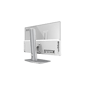 MSI Modern AM242TP AIO Desktop, 23.8" FHD Touchscreen, Intel Core i5-1135G7, 8GB Memory, 256GB SSD, WiFi 6, BT 5.1, FHD Webcam, White, Windows 11 Home (11M-875US)