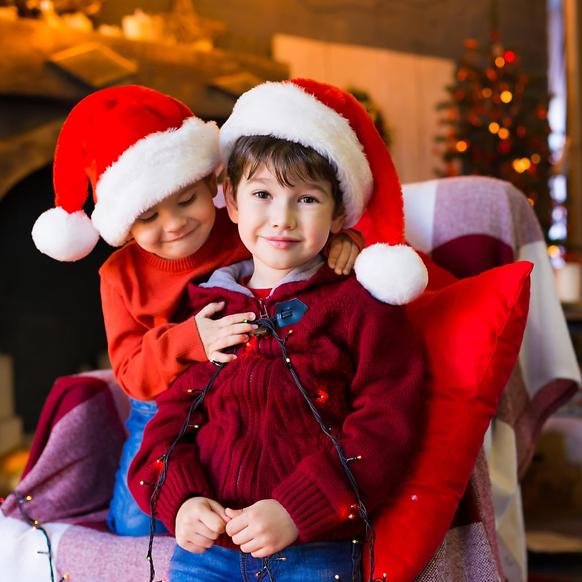 Pextian New Year Faux Fur Fabric Ribbon, 13 Yards Fur Fabric for Craft, Fake Fur Fabric Trim for Sewing Costume DIY Crafting, 2” x39ft