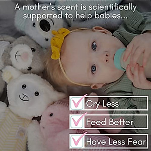 Soothie Sleeve, a Pediatrician Designed Plush, Uses a Parent's Scent to Soothe Baby or Child (Gift Box w/Board Book, Safety Tested for 0+), Bundle