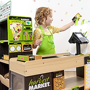 Melissa & Doug Harvest Market Grocery Store and Companion Collection Accessories
