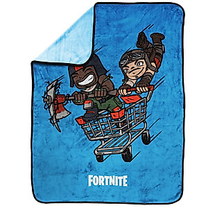Jay Franco Fortnite Battle Royale Size 40" x 50" Throw Blanket