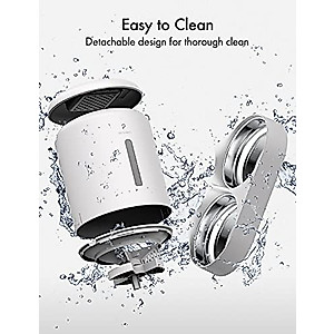 PETLIBRO Automatic Cat Feeder for Two Cats, 5L Dry Food Dispenser with Splitter and Two Stainless Bowls, 10s Meal Call and Timer Setting, 50 Portions 6 Meals Per Day for Cat and Dog