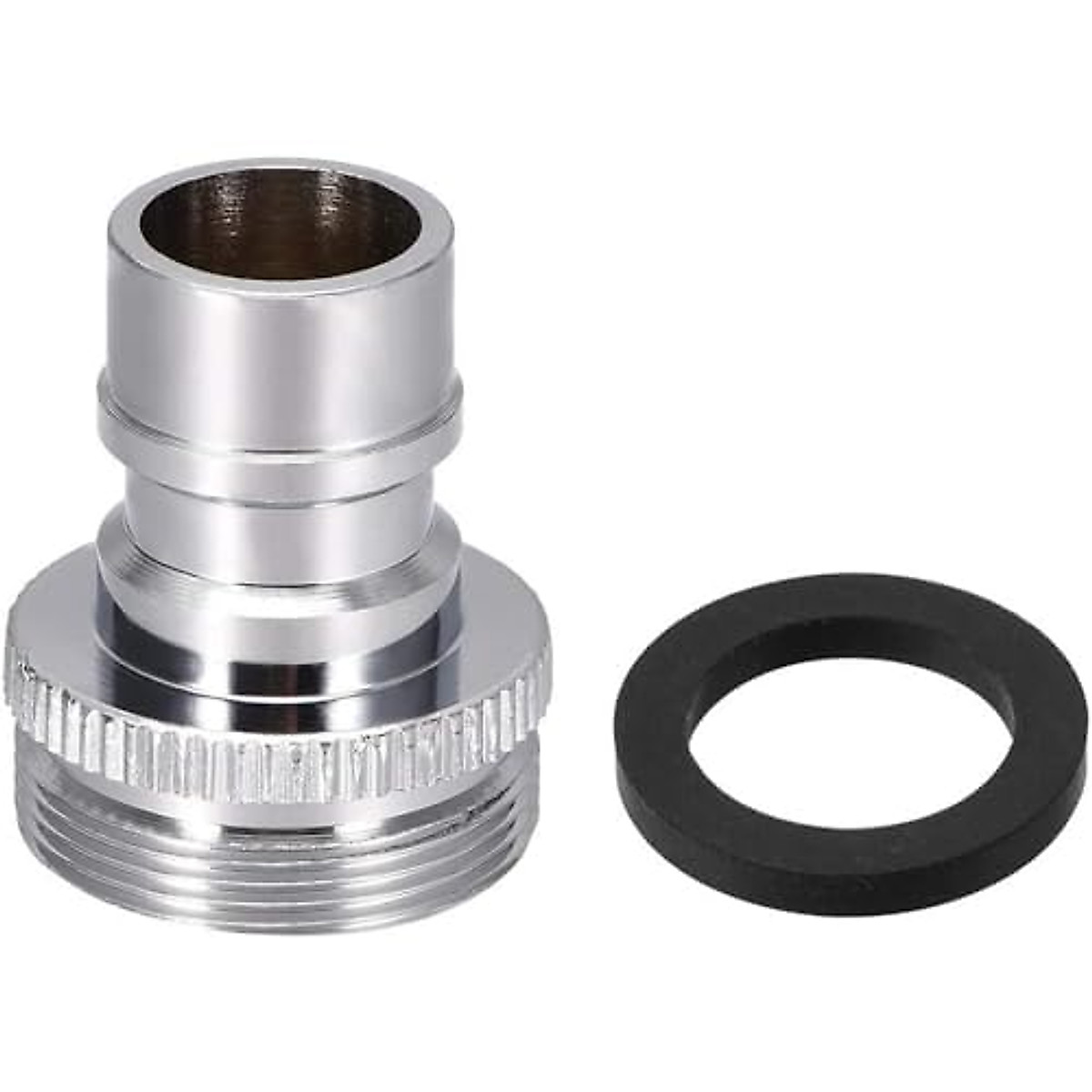 Faucet Adapter, Faucet Adapter for Portable Washer, Dishwasher Snap Adapter Connection,Brass Chrome, 5/16-27 Male or 55/64-27 Female, Faucet Aerators, Kitchen Fixtures