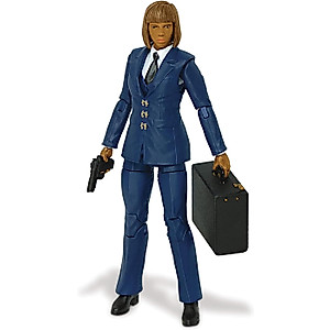 Boss Fight Studio The Umbrella Academy Cha-Cha Action Figure – H.A.C.K.S. Compatible, Highly Articulated Collectible & Customizable Figurine with Interchangeable Parts & Accessories – 1:18