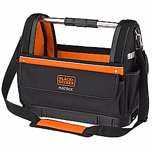 BLACK+DECKER MATRIX™ Tool Tote Bag, 16.5-in. (BDST518162APB)