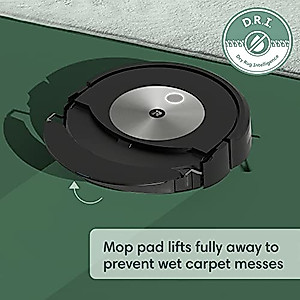 iRobot Roomba Combo j7+ Self-Emptying Robot Vacuum & Mop - Automatically Vacuums and Mops, Fully Retractable Mop pad, Identifies & Avoids Obstacles, Smart Mapping, Works with Alexa, Ideal for Pets