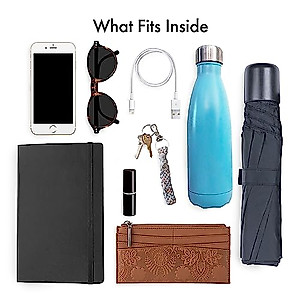 The Sak Womens Bolinas Leather Satchel, Dusty Blue, One Size US