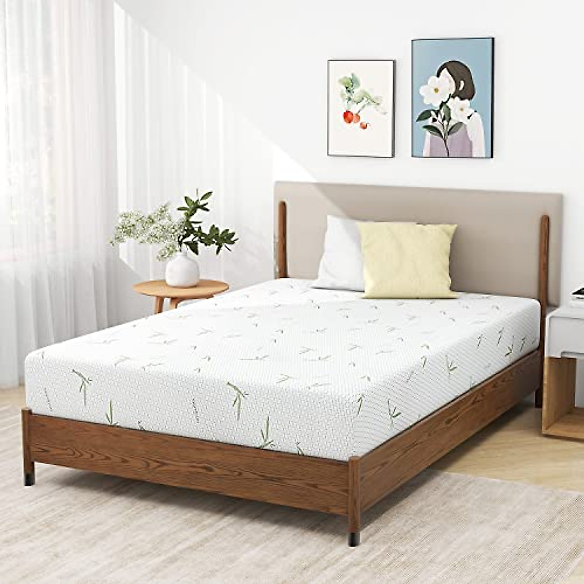 SWISH WEAVERS Full Mattress, 10 inch Full Size Mattresses in a Box Cooling Gel Memory Foam Mattress for Kids Bunk Trundle Bed Daybed Medium Firm