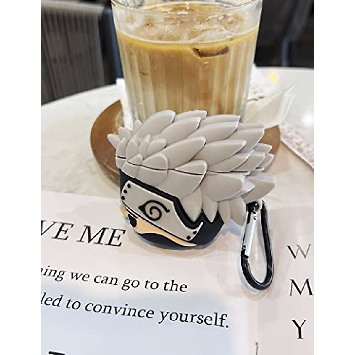 Cartoon Case Compatible for Apple AirPods 2/1 Anime AirPods Cute Case Cover 3D Slim Shockproof Silicone Shell Kawaii Funny Cover for AirPods (AirPods 2/1, Men)