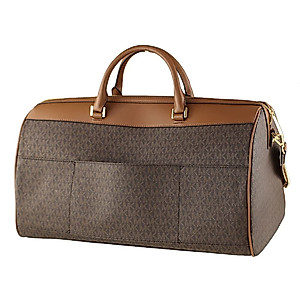 Michael Kors Extra Large Top Zip Duffle Bag, Brown, X-Large