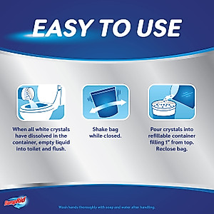 DampRid Refill Bag, 4-Pack - Fresh Scent Moisture Absorbers for Rooms with Excess Humidity, Long-Lasting, Eliminates Musty Odors and Creates Fresher Air, 4/2 lb. 12 oz (1.24 kg)