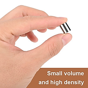 VAIPI Pinewood Derby Weights 3.5 oz Incremental and Configurable 3/8 Inch Tungsten Weights for Pinewood Derby Cylinders Cars (14Pcs)