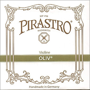 Pirastro Oliv 4/4 Violin E String - Medium Gauge - Gold-plated Steel - Ball End