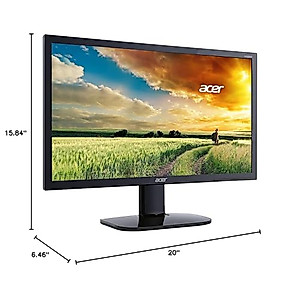 Acer KA220HQ bi 22" (21.5” viewable) Full HD (1920 x 1080) TN Monitor (HDMI & VGA port),Black