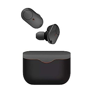 SopiGuard Skin for Sony WF-1000XM3 Earbuds Precision Vinyl Sticker Wrap (3M Brushed Gunmetal Gray)