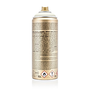 Montana Cans GOLD Spray Paint, 400ml, Shock Cream White (MXG-S9110)