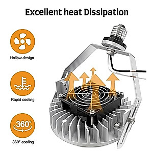 CyantSolutions 40W Light Retrofit 4000K LED Outdoor Parking Lot Retrofit Kit, Shoebox Retrofit LED Lights AC100-277V for Outdoor Tennis Court Canopy Flood Street Area Lighting Fixture