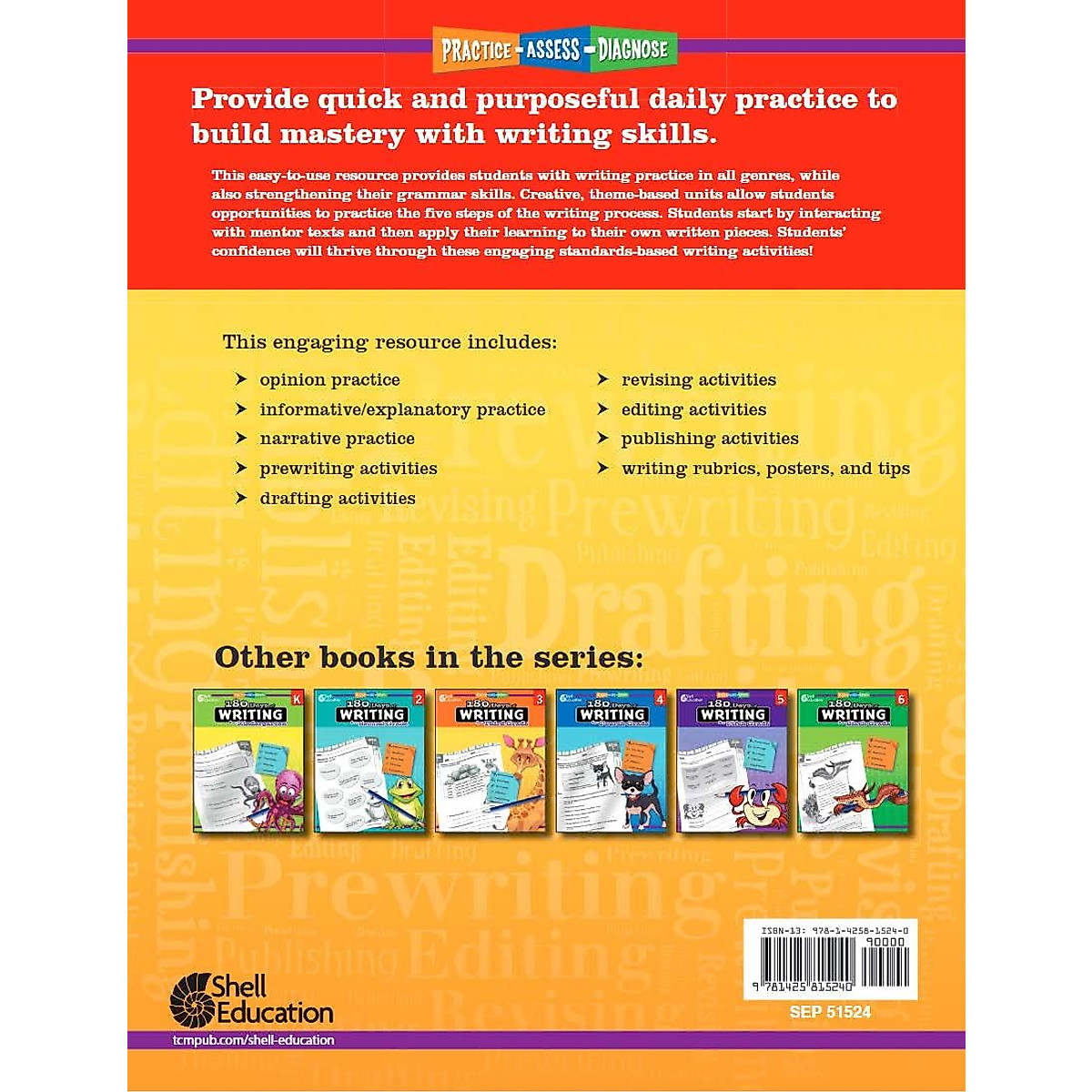 180 Days™: Includes Reading 2nd Edition, Writing, and Math for 1st Grade Practice Workbook for Classroom and Home, Cool and Fun Practice Created by Teachers (180 Days of Practice)