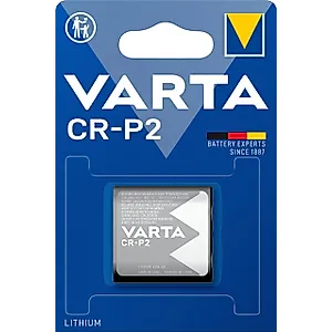 Varta Professional Litium CR-P2 6V Battery 6204