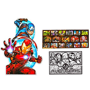 Marvel Avengers Activity Set for Kids - Ultimate Superhero Arts and Crafts Bundle with Activity Book, Pads, Stickers, and More