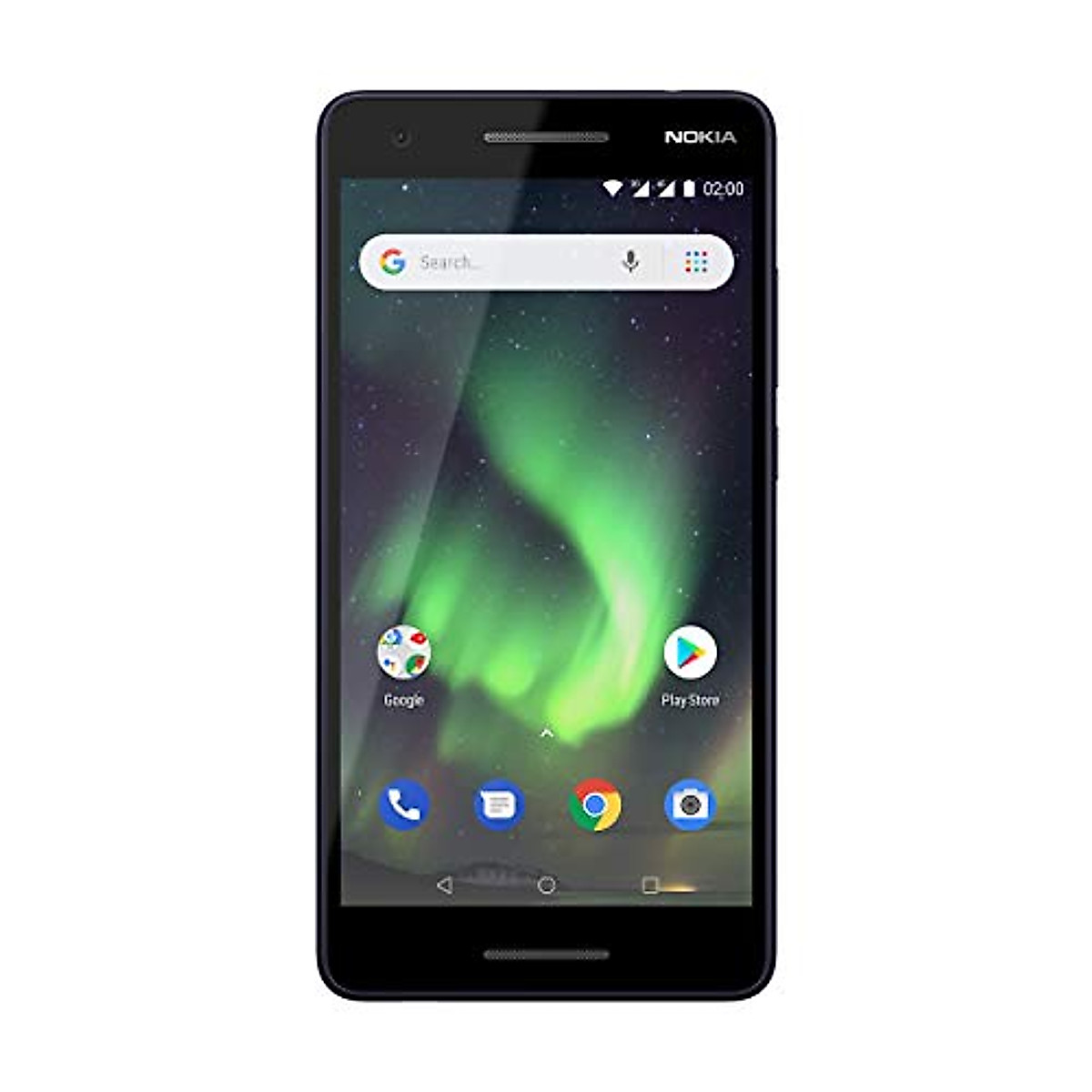 Nokia 2.1 Dual-SIM 8GB ROM + 1GB RAM (GSM Only | No CDMA) Factory Unlocked 4G/LTE Smartphone (Blue/Silver) - International Version