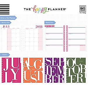 me & my BIG ideas The Happy Big 18 Month Planner, Multicolor