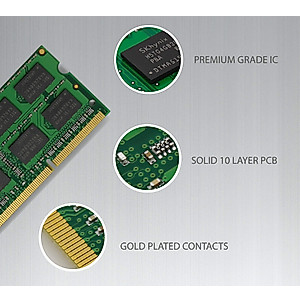 Adamanta 16GB (2x8GB) Laptop Memory Upgrade DDR3/DDR3L 1600Mhz PC3L-12800 SODIMM 2Rx8 CL11 1.35v Notebook RAM DRAM