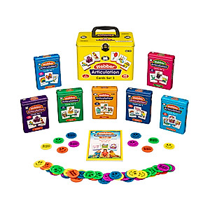 Super Duper Publications | Set of 7 Webber® Articulation Card Decks with Animal Artic Pairs (Bundle Set 3) | Educational Learning Resource for Children