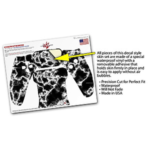 WraptorSkinz Skin Wrap compatible with Sony PS5 DualSense Controller Electrify White (CONTROLLER NOT INCLUDED)