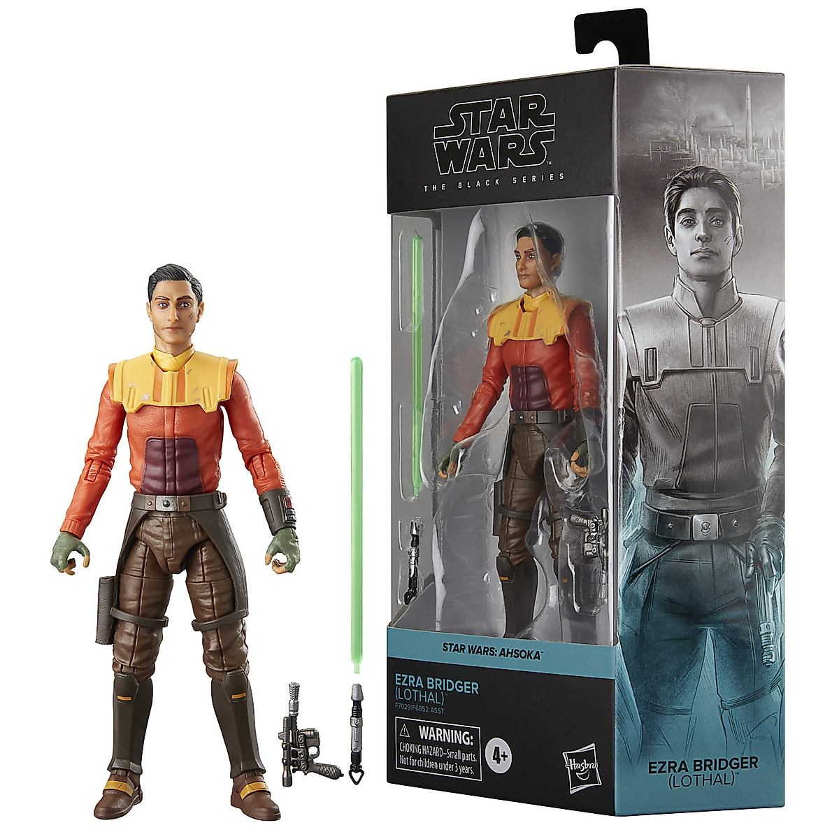 Star Wars The Black Series Ezra Bridger (Lothal), Star Wars: Ahsoka 6-Inch Action Figures, Ages 4 and Up